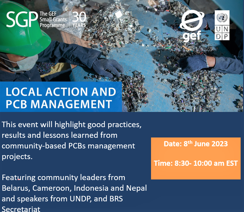 Local Action for Sustainable Management of POPs including PCBs