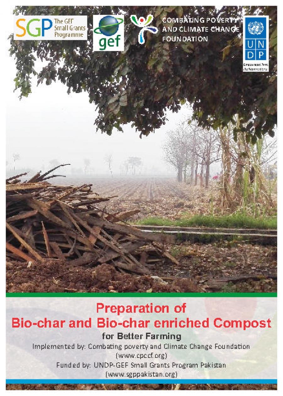 Preparation of Biochar and Biochar Enriched compost for better farming