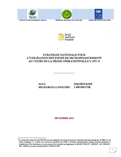 OP5 SGP Country Programme Strategy